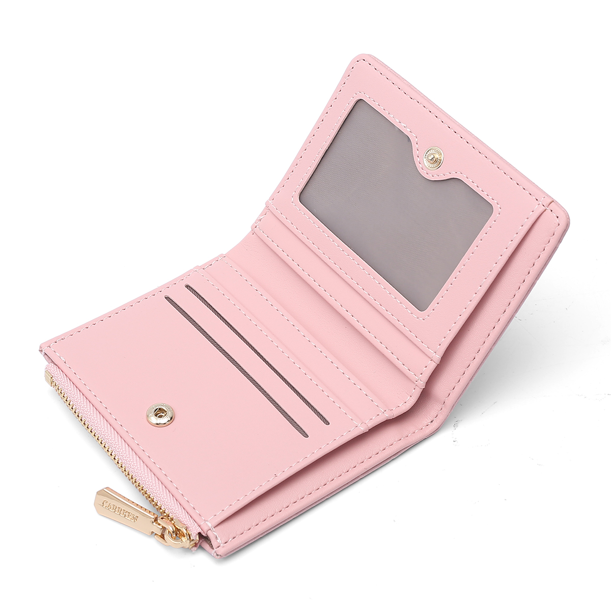 1 Piece Casual Ladies Stone Pattern Short Wallet Youth Fashion Bi-Fold ...