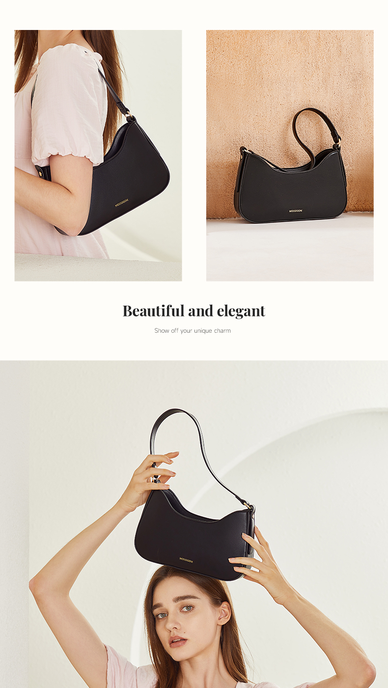 MOSSDOOM Women's Bag Darby Bag Fashion Versatile Underarm Shoulder Bag ...