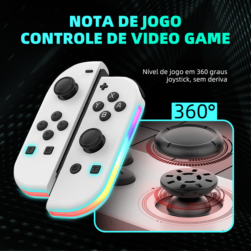 Wireless Gamepad for Nintendo Switch Joys-Cons L/R Controllers for NS Switch Oled Lite Joystick ...