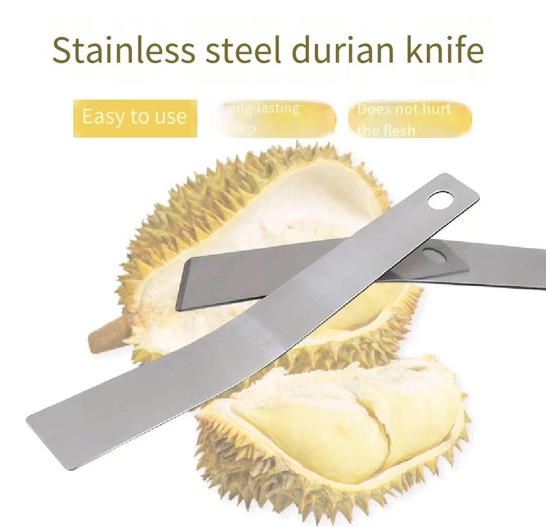 Fruit merchant distribution open durian skin tool curved grapefruit ...