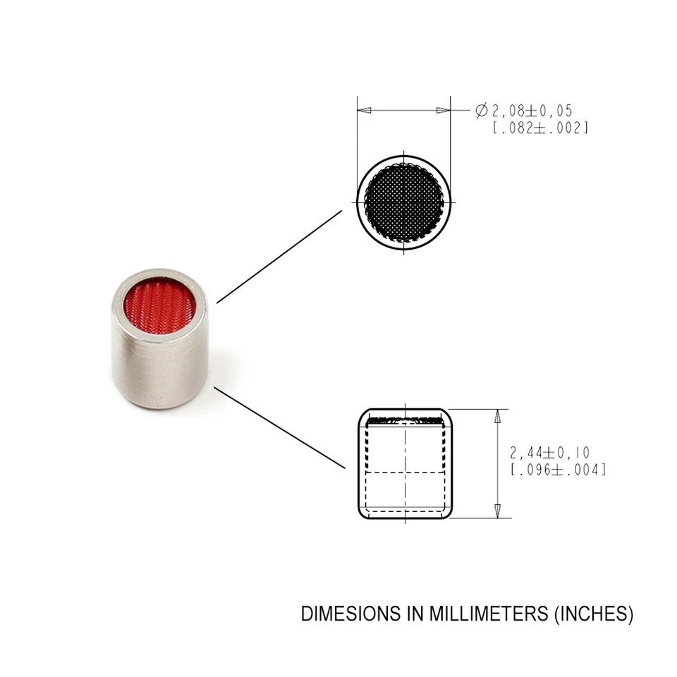 2PCS Balanced Armature Damping Damper Plugs filters Knowles Acoustic ...