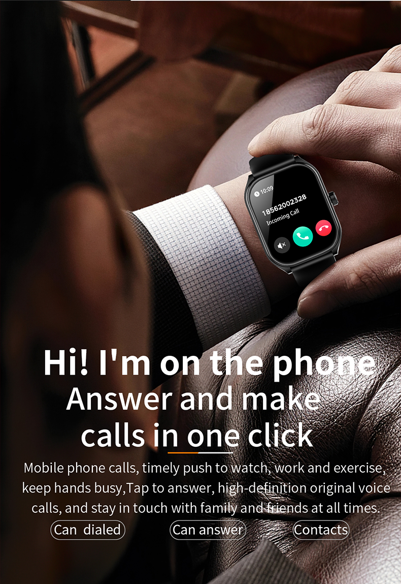 Aolon Curve Smart Watch 2.01Inch Ultra Original IP68 Waterproof Health ...