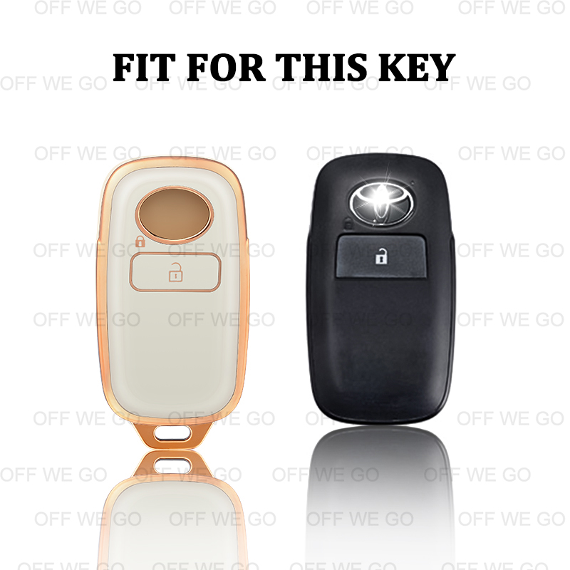Toyota wigo 2025 key cover Veloz Raize AVANZA 2021-2025 TPU Key Case ...