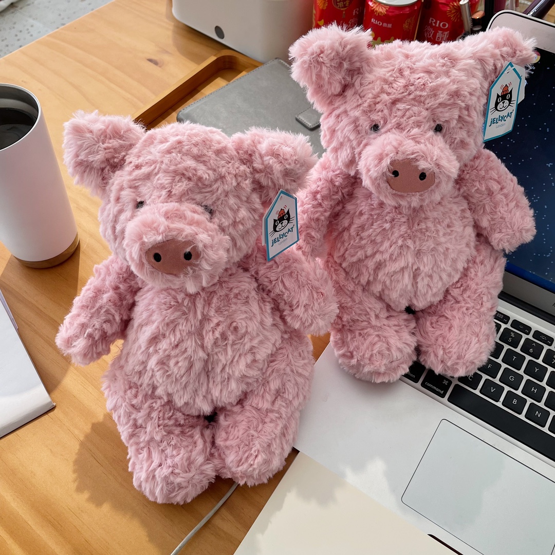 jELLYCAT Barnabus Pig Plush Toy Huge & Medium | Shopee Philippines