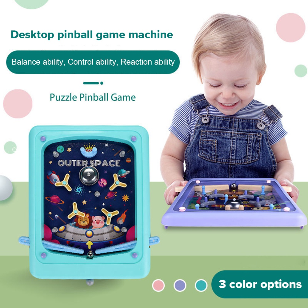 Children Pinball Games Desktop Pinball Game Machine Fun Parent-Kid ...
