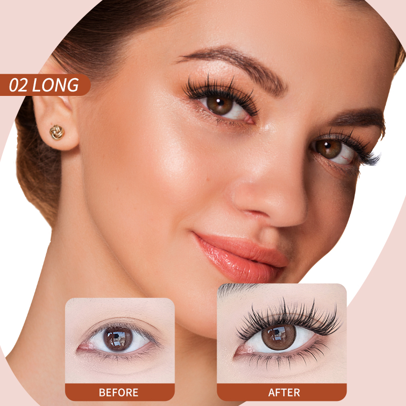 [SHIP ON 24 HOURS] MLEN DIARY Cat Eyelash Extension Soft Natural Eye Lashes Extension Self ...