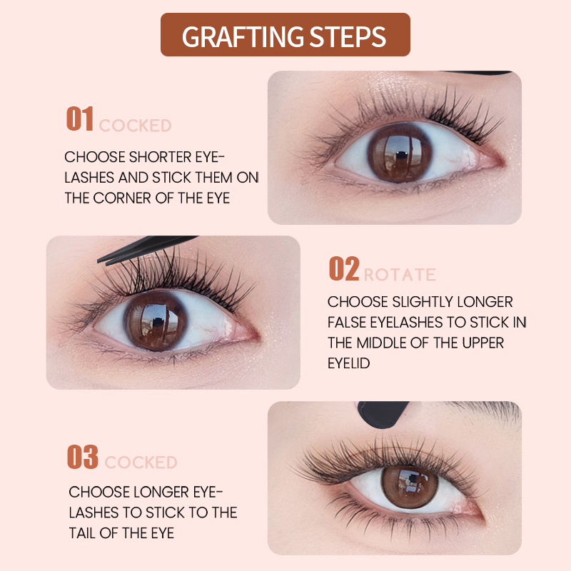 [SHIP ON 24 HOURS] MLEN DIARY Cat Eyelash Extension Soft Natural Eye ...