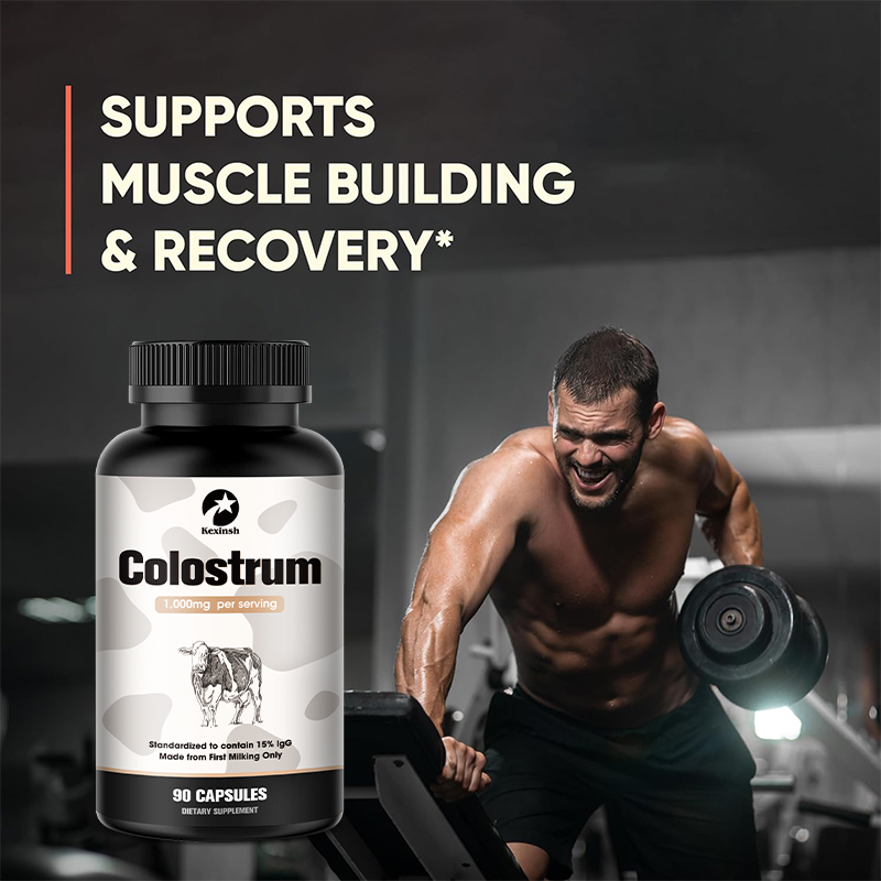 kexinsh Colostrum Supplement 1,000mg per Serving (Bovine Colostrum ...