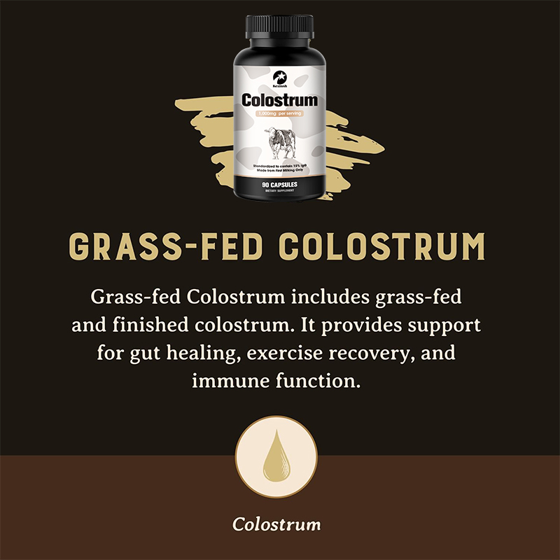 kexinsh Colostrum Supplement 1,000mg per Serving (Bovine Colostrum ...
