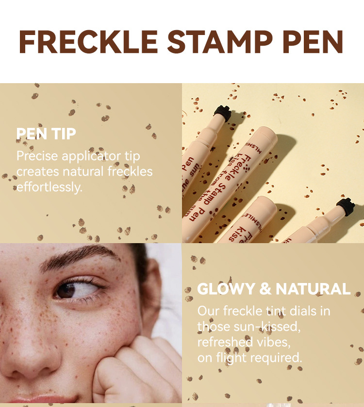 Natural Simulation Freckles Pen Not Easy to Fade Waterproof Quick ...