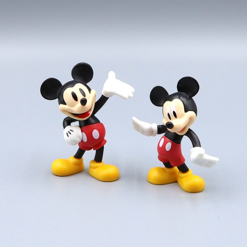 1Pcs 6cm Anime Cartoon Mickey Mouse Figure Oswald the Lucky Rabbit Q ...