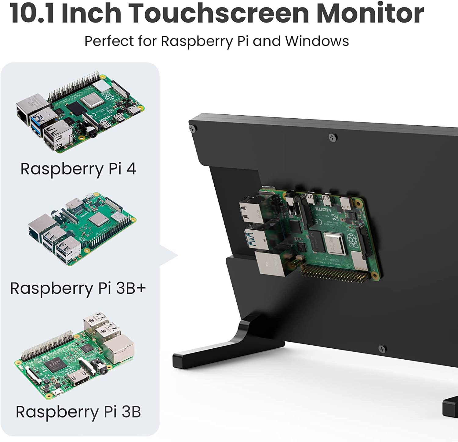 APROTII 10 inch Raspberry Pi Screen, 1280x800 IPS Raspberry Pi ...