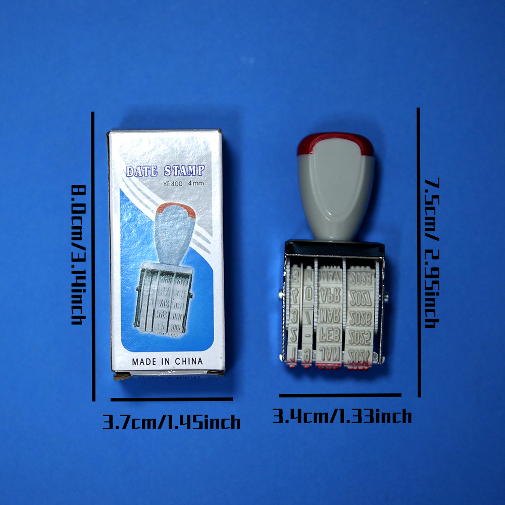 Rubber Stamp Line Date, Date Stamp, Office Stamp, Rotary Stamp (Without ...
