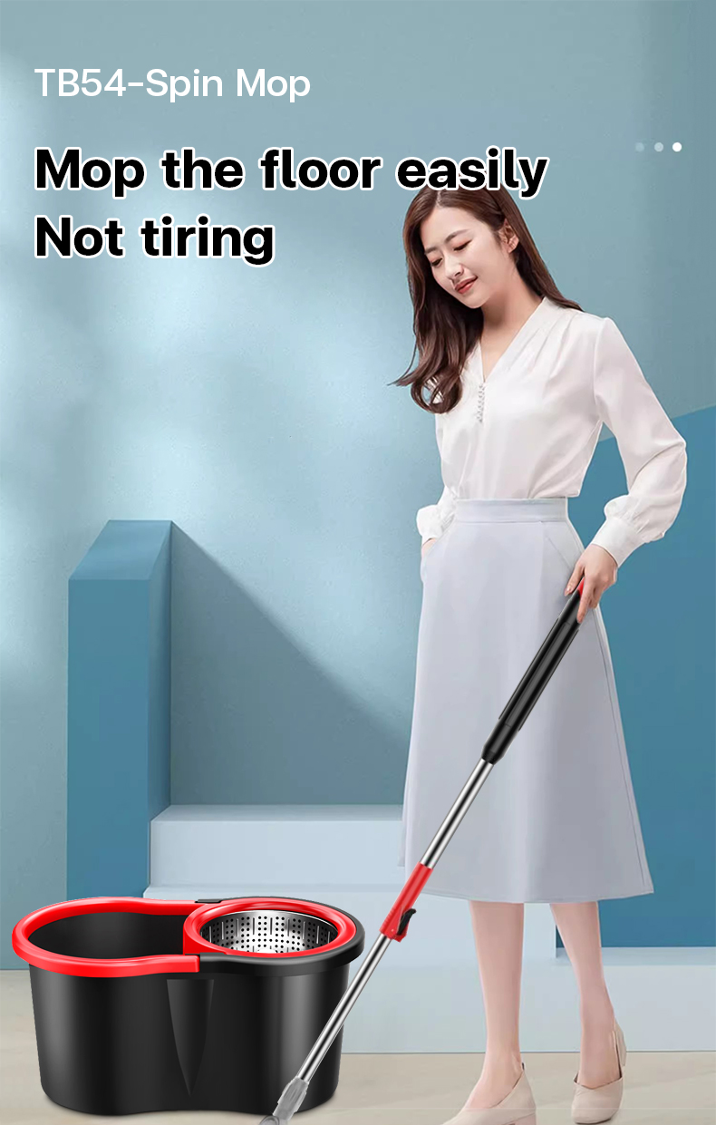 mop map for floor 360° Stainless Steel Rorating mop with spinner Wet ...