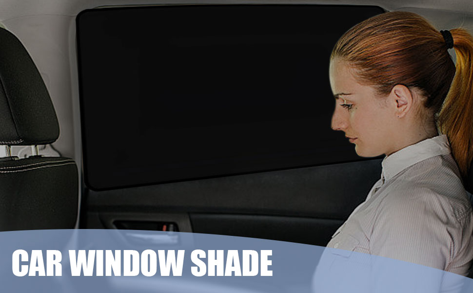 4 PCS Privacy Car Window Sun Shades Magnetic Blackout Car Window Covers ...