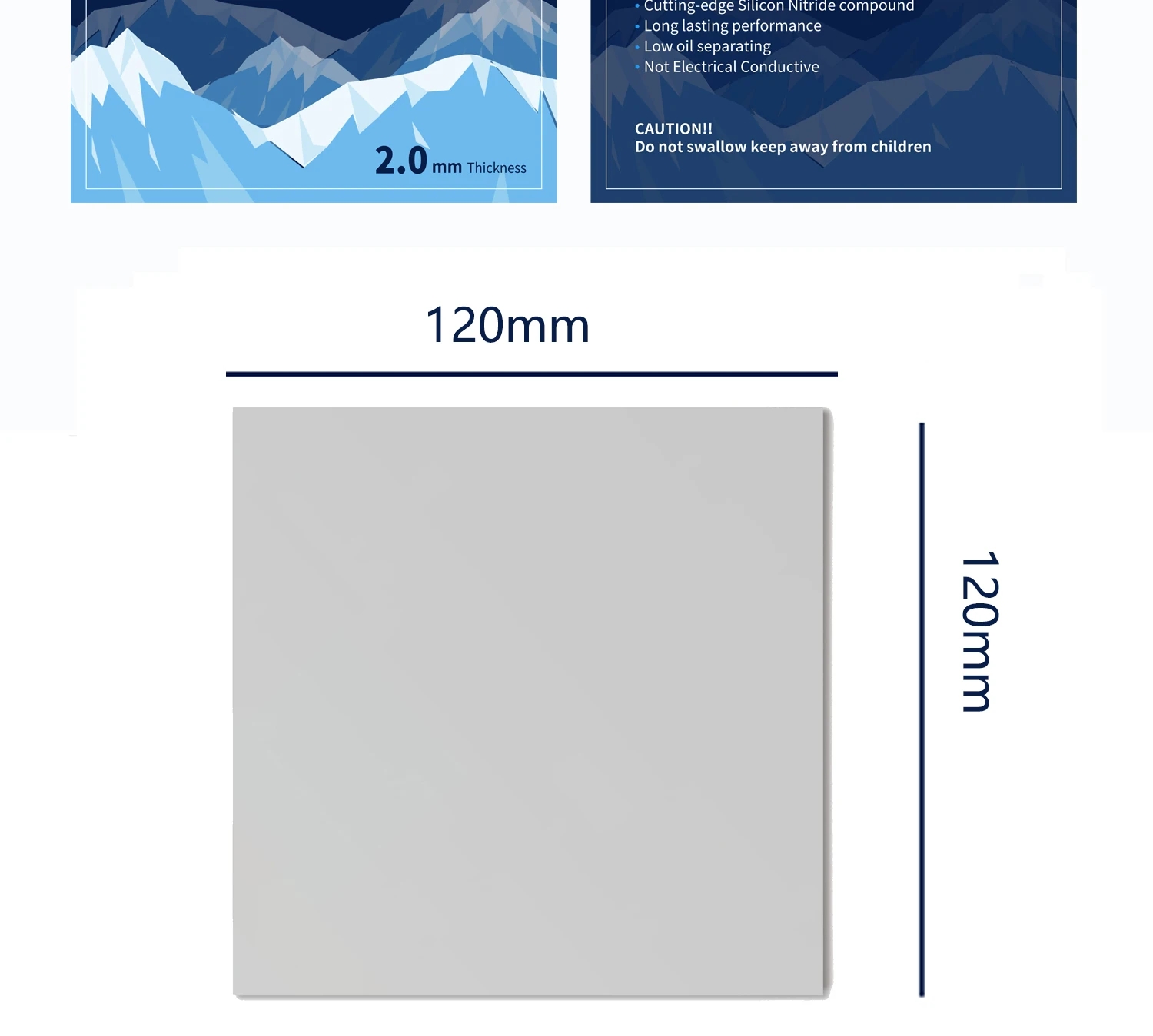 UPSIREN Graphics Card Cooling 15W/MK thermal pad Heat Dissipation ...