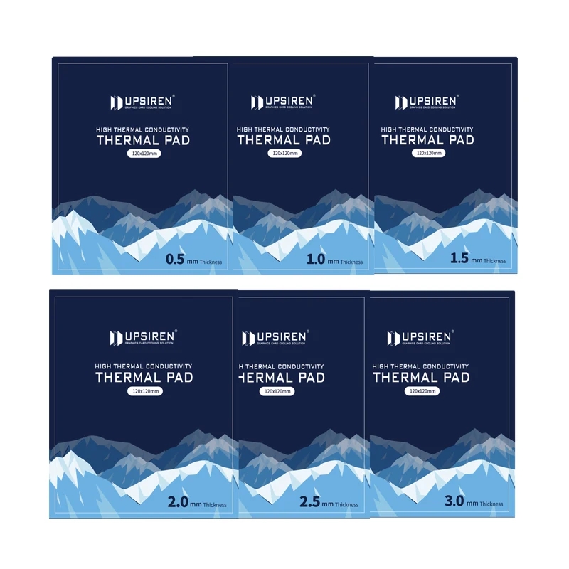 UPSIREN Graphics Card Cooling 15W/MK thermal pad Heat Dissipation Silicone Pad CPU/GPU Graphics ...