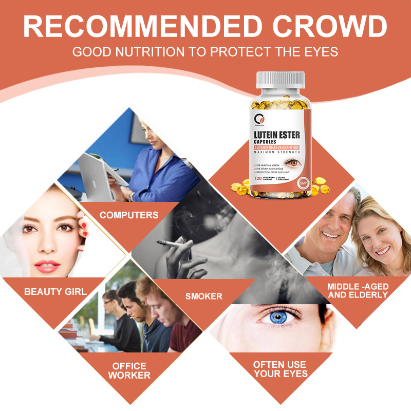 Orgeuos Lutein Capsule With Lutein+Dha+Zeaxanthin Protect Vision ...