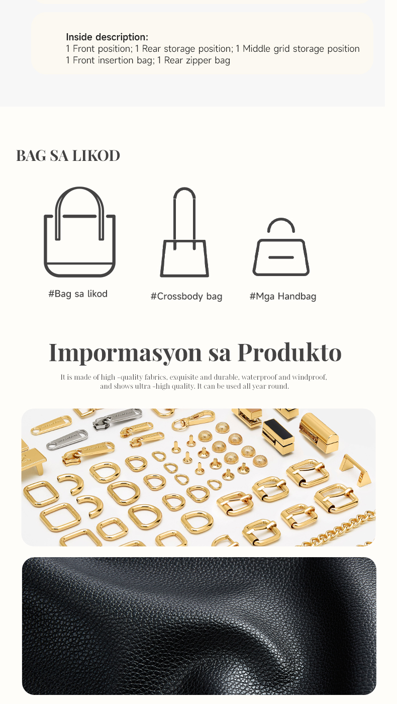 MOSSDOOM Women's Bag Solene Bag Elegant and Exquisite Sling Hand Bag ...