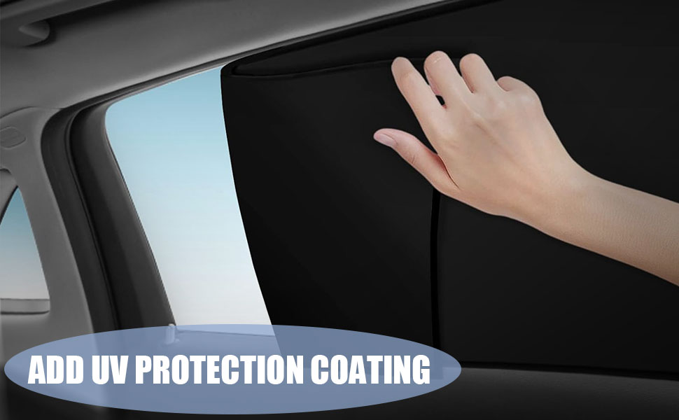 4 Pack Car Window Shades with Magnets Strong-Light Blocking&UV ...