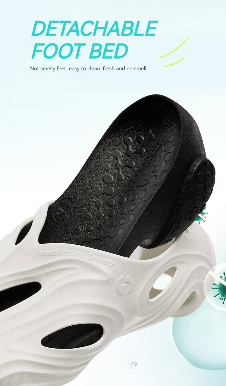 361 Degrees N40 Men Sports Slippers Outdoor Removable Leisure Home ...