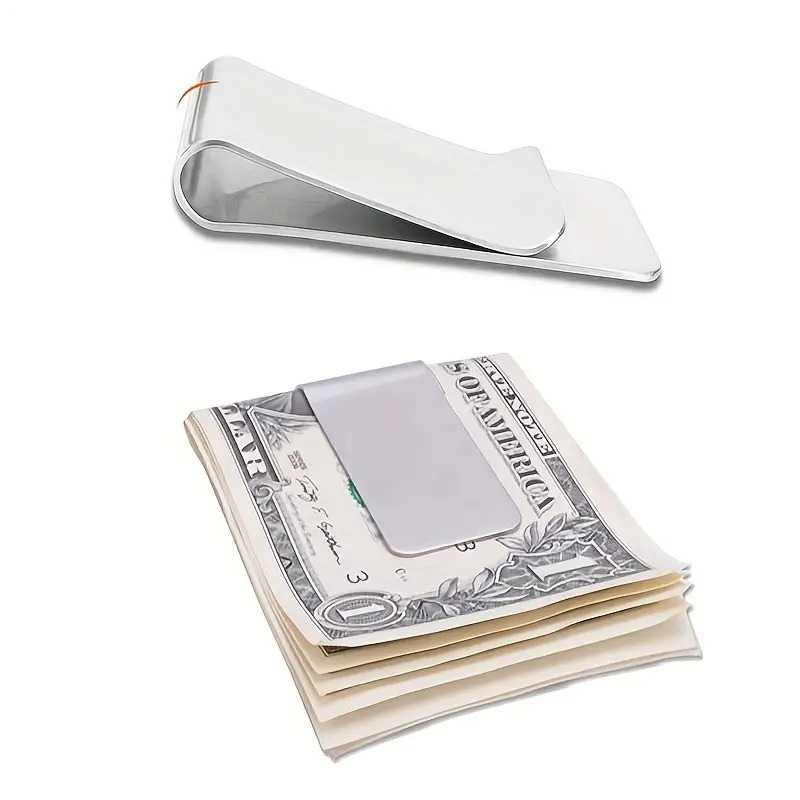 1pc/2pcs Money Clip For Cash And Credit Cards Money Holder Clip For Men ...