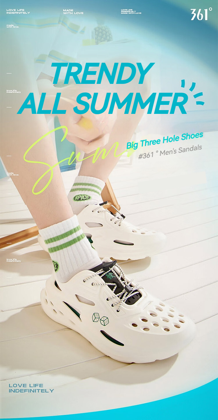 361 Degrees Big3 Men Slippers 672426717 | Shopee Philippines