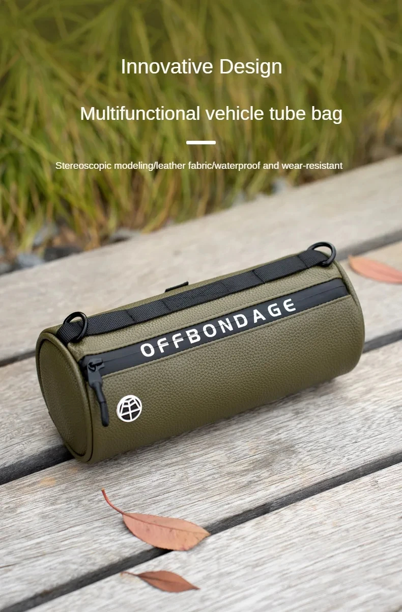 Bicycle 2l Multi-Purpose Storage Bag Mountain bike bag front beam bag ...