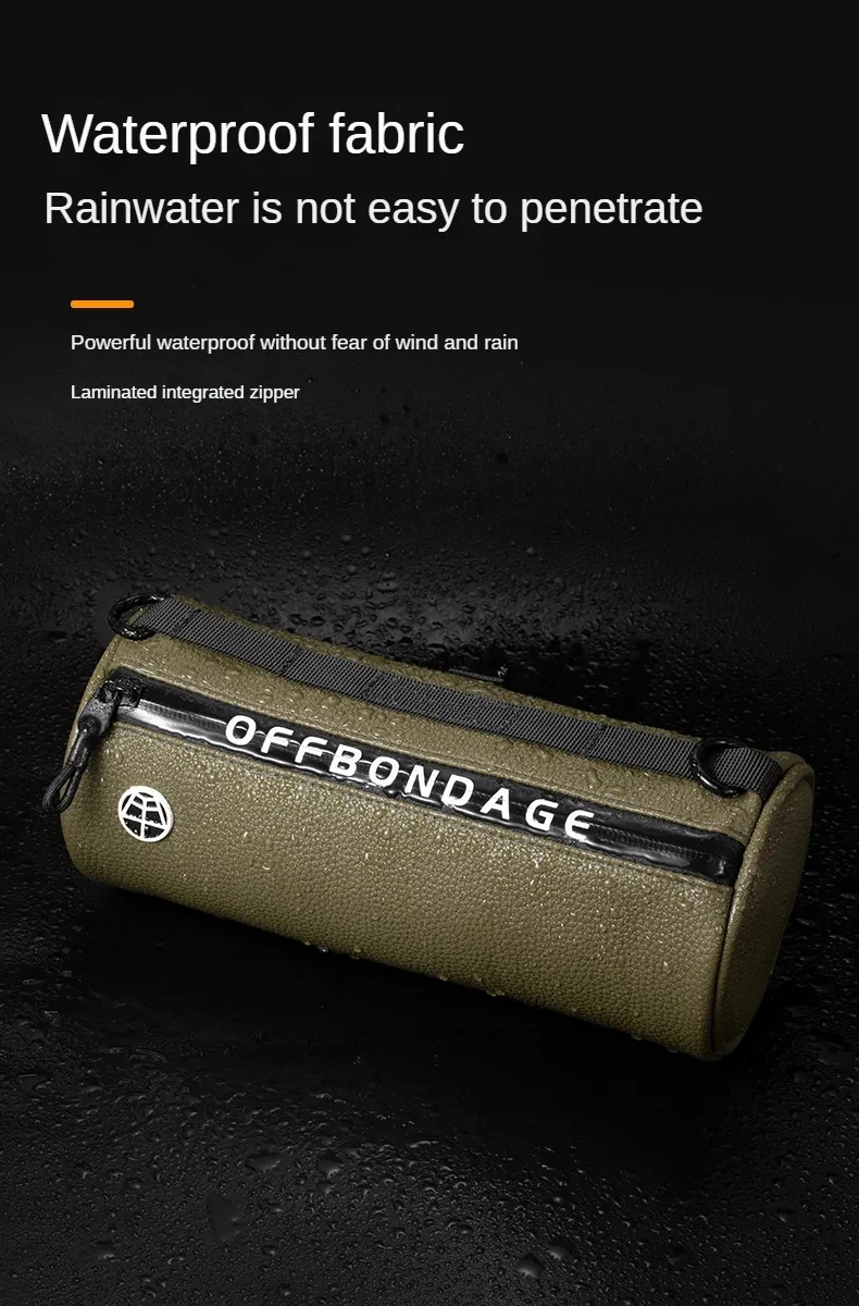 Bicycle 2l Multi-Purpose Storage Bag Mountain bike bag front beam bag ...