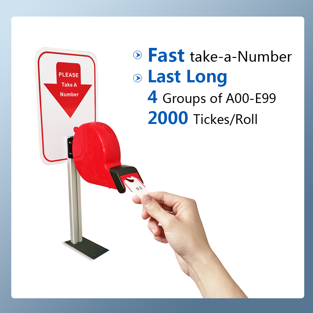 Ticket Stubs Roll Paper Turn Ticket Paper Rolls for Queuing Number ...