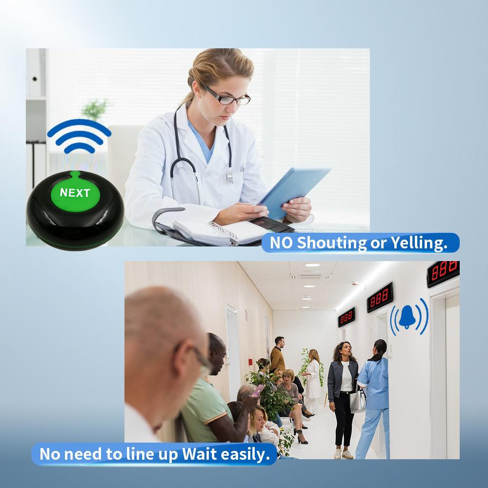 Wireless Queue Number System and Queue Ticket Machine for Hospital ...