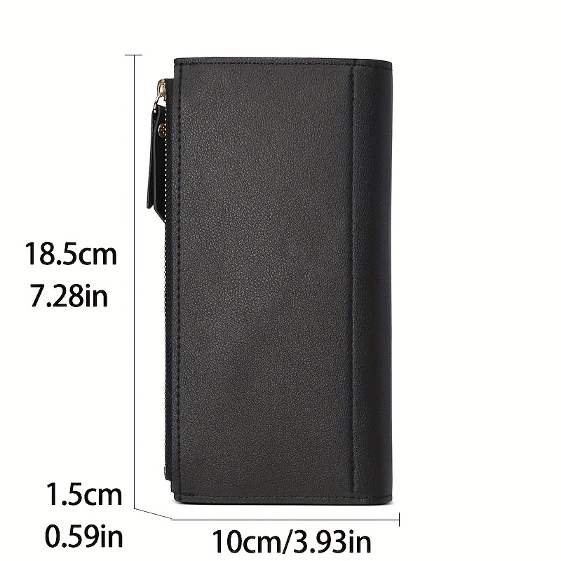 1 Piece Ladies Fashion Simple Long Wallet Youth Casual 70% off Multi ...