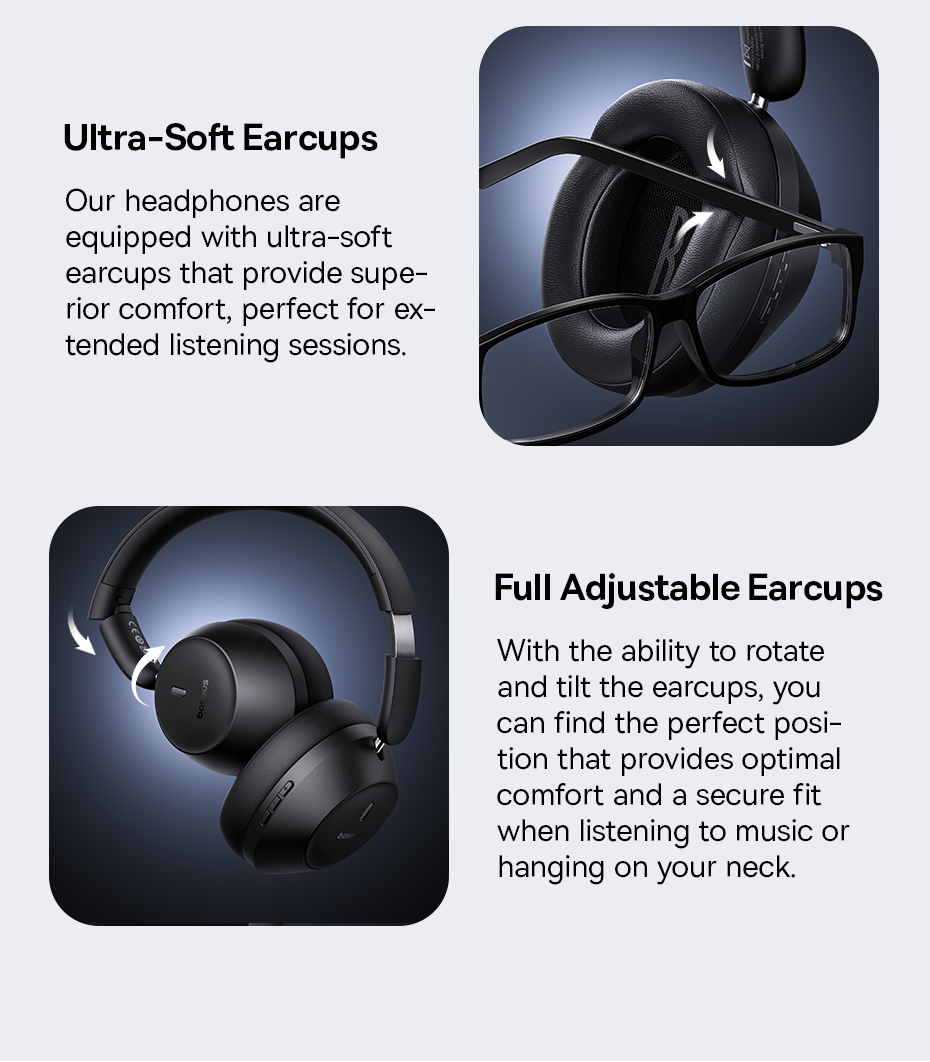 Baseus Bass 30 Max Wireless Headphone Bluetooth V5.3 Connectivity ...