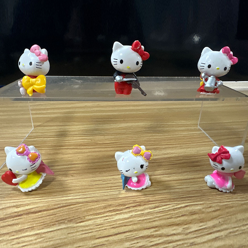 5-6-7-8Pcs Anime Sanrio Hello Kitty Action Figure Toys Cute Kuromi ...