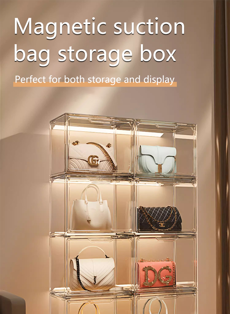 Acrylic Bag Acrylic Display Box Acrylic Box Display Box Side Drop ...