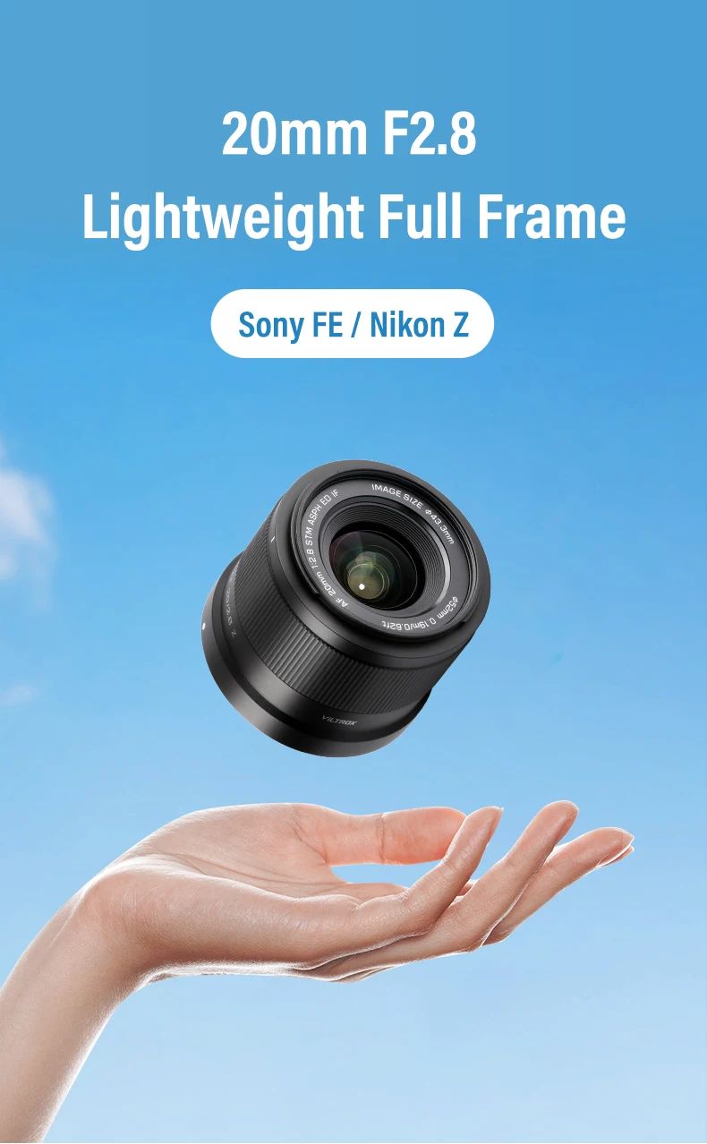 Viltrox 20mm f2.8 Auto Focus Full Frame Ultra Wide Angle Lens for Nikon Z Mount Cameras | Shopee ...