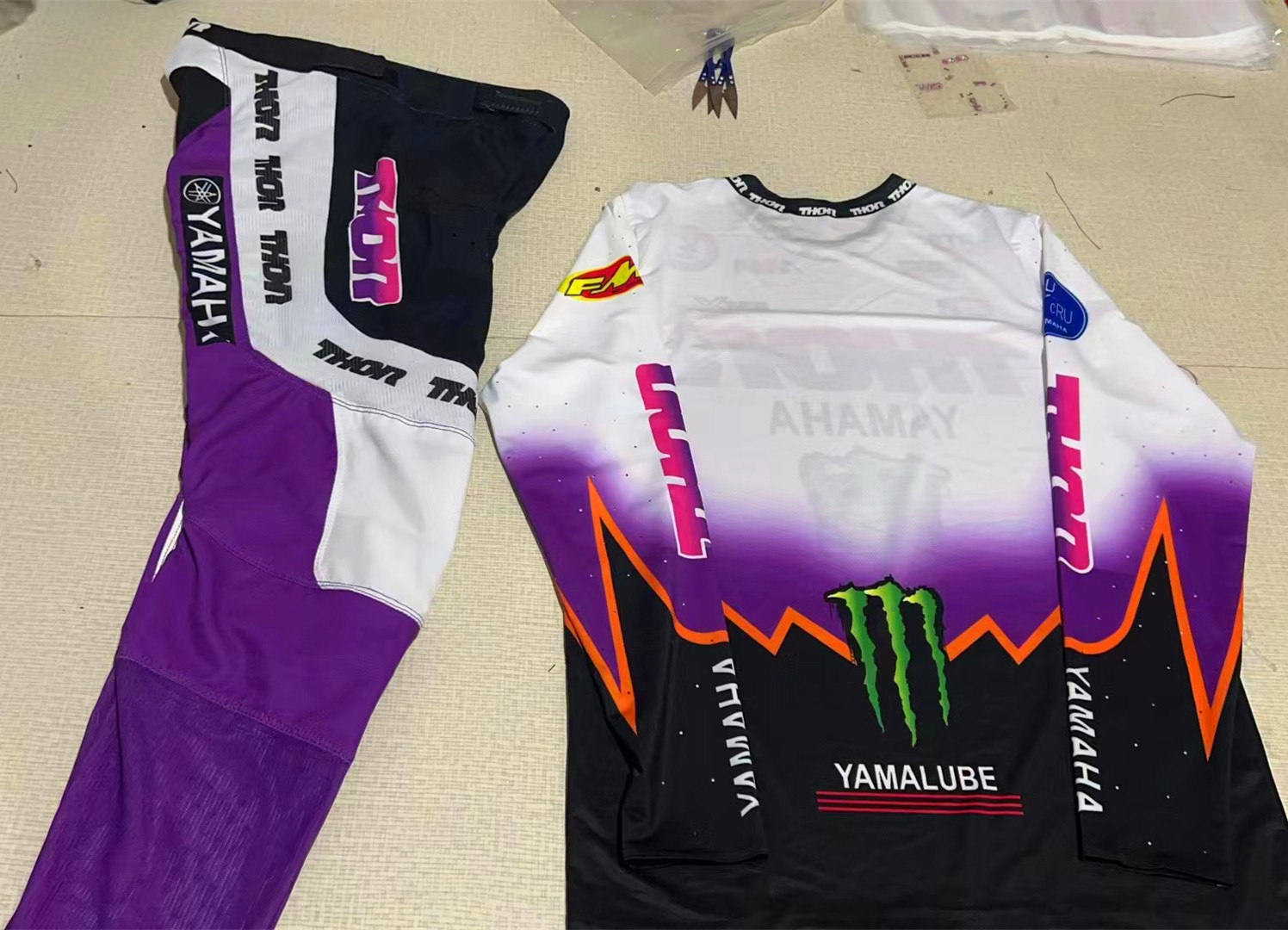 THOR MX For Haigen Deegan 2024 YZ 50 YEARS Retro Motocross Gear Set MX ...