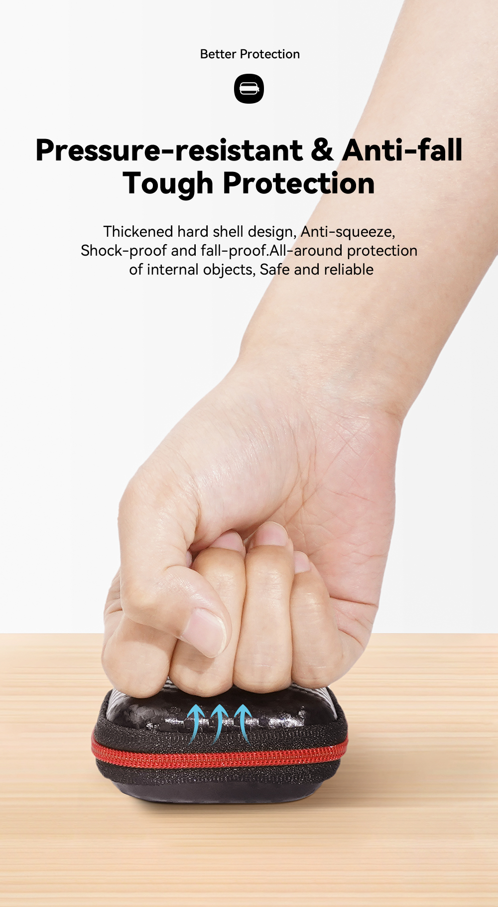 Essager Carbon Fiber Shell Data Cable Charger Storage Box | Shopee ...