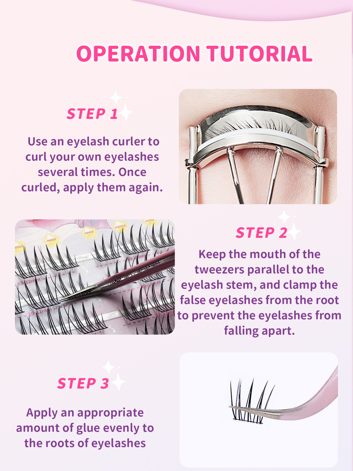 Elyzza Idol Ace DIY Eyelash Extension 4IN1 Lash Bond Korean Style ...