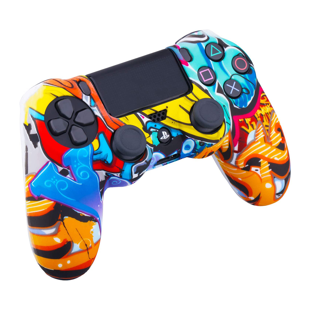 Protective Soft Rubber Silicone Joystick Gamepad Skin Cover Case Thumb ...