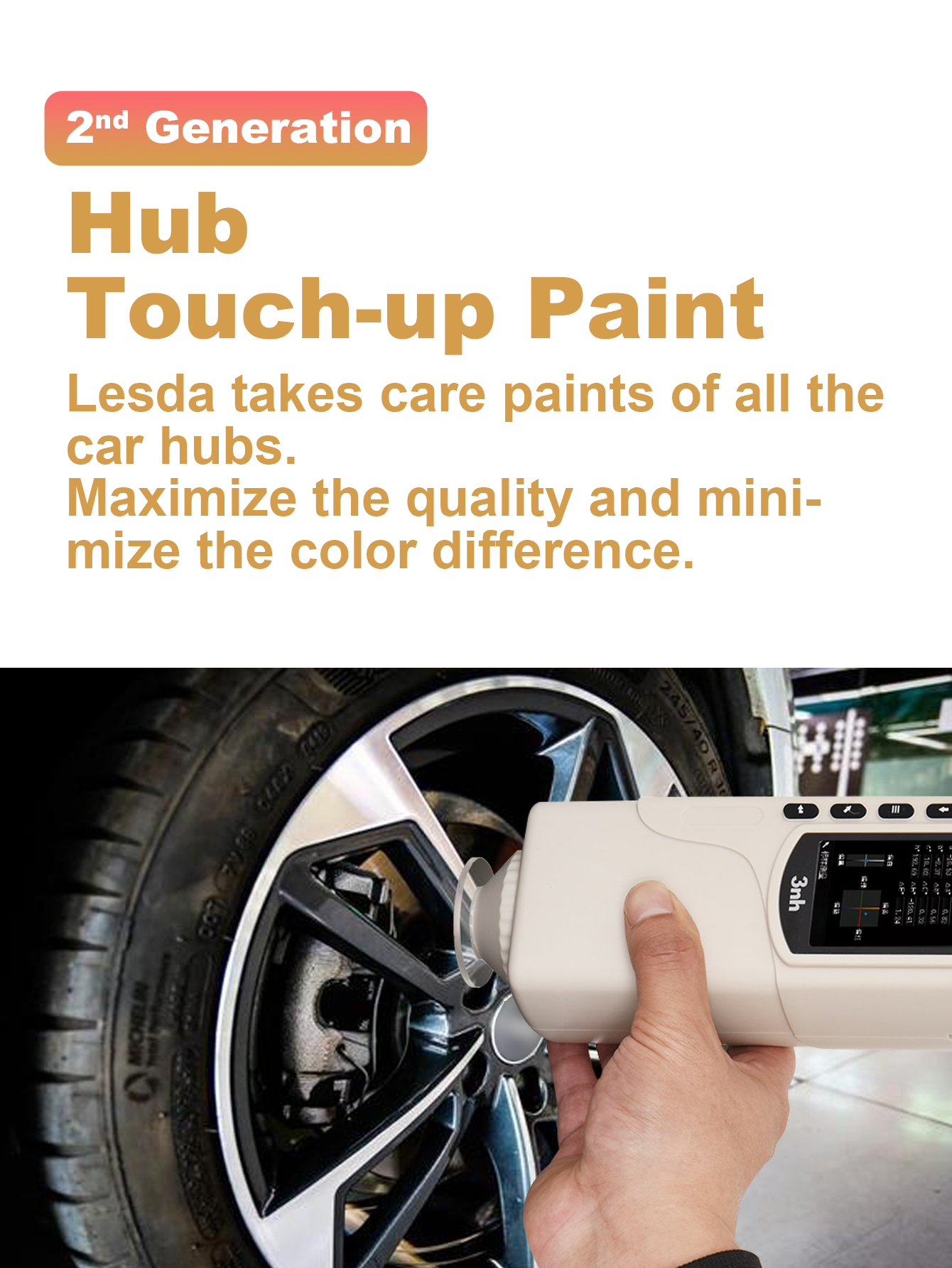 Rim Touch Up Paint - Wheel Repair Curb Rash, Quick and Easy Wheel ...