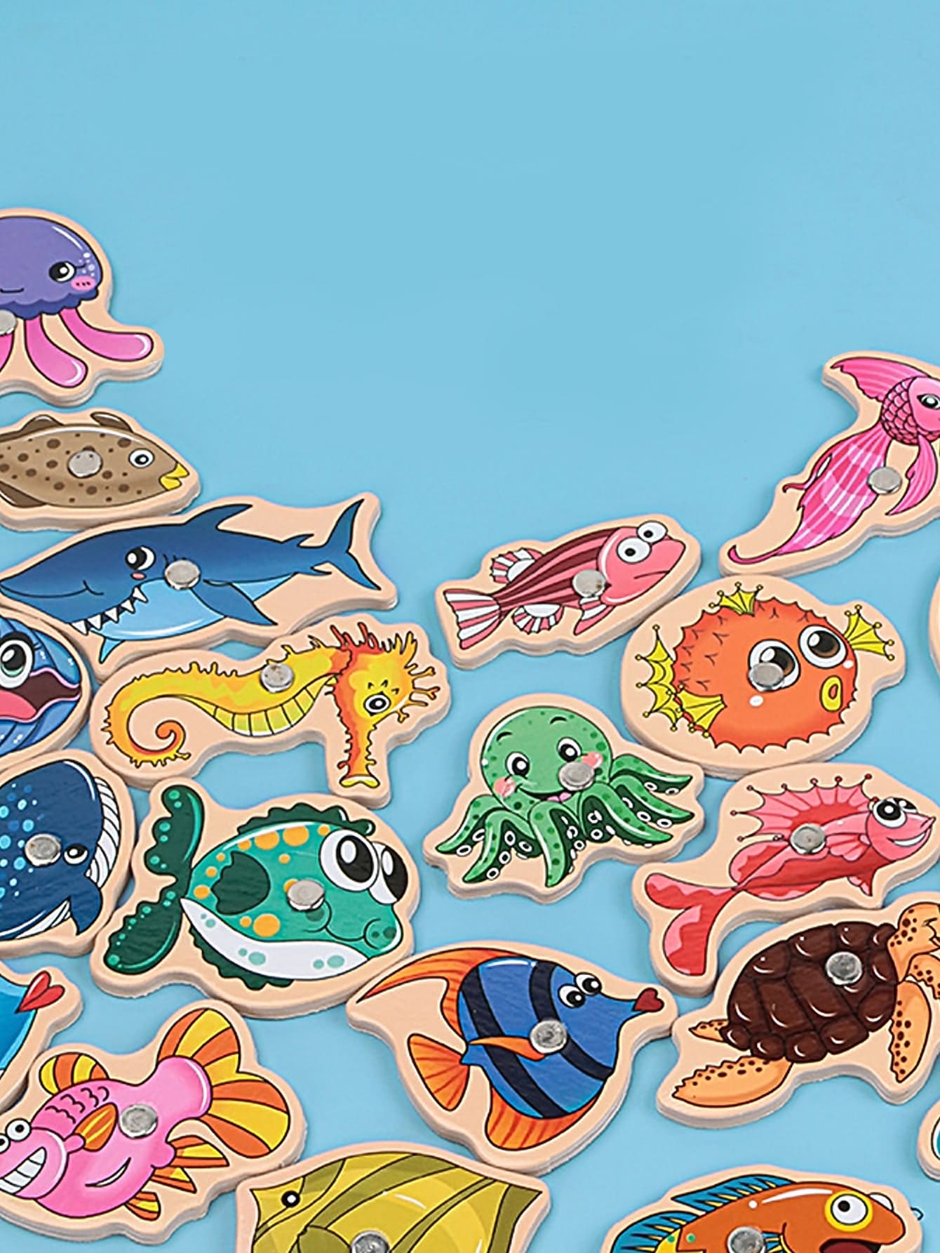 Magnetic Fishing Toys for Children 1-3 Years Old, Educational Toys for ...