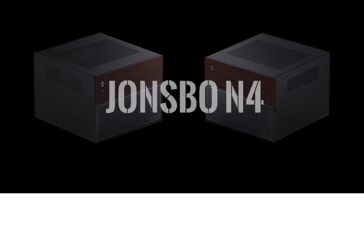 Jonsbo N4 ITX M-ATX PC Case storage cloud hard drive NAS chassis multi in one host server ...