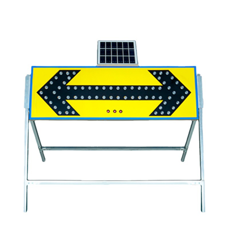 【1 Year Warranty】1.2m Solar guide sign arrow flashing light LED road ...