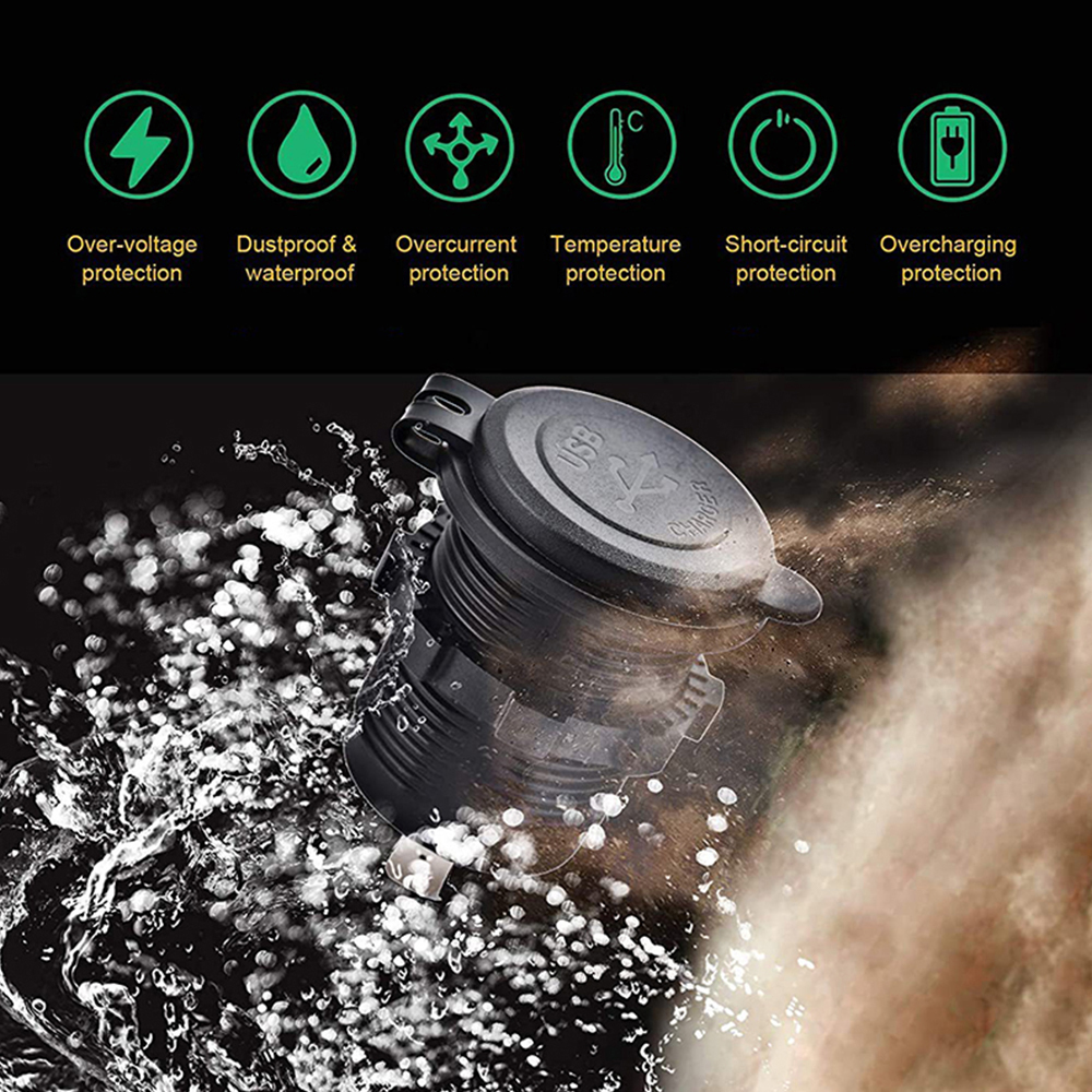 (Local Seller) Quick Charge 3.0 60W Dual USB Car Charger Socket ...