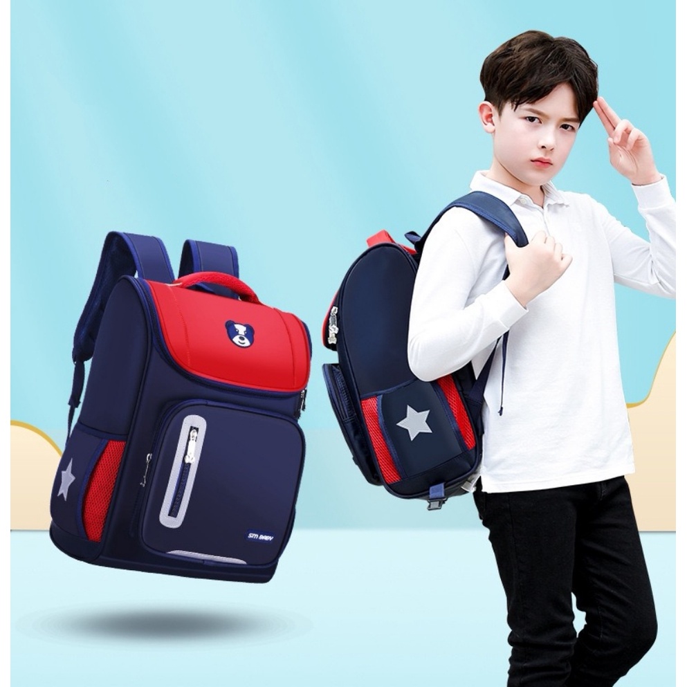 Elementary School Backpacks for Grades 1-3 to 6, Spine Protection and ...