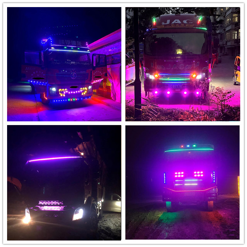 DC12V 24V COB LED Strip Red/Blue/Green/Pink/Yellow/Ice Blue/Mars Green ...