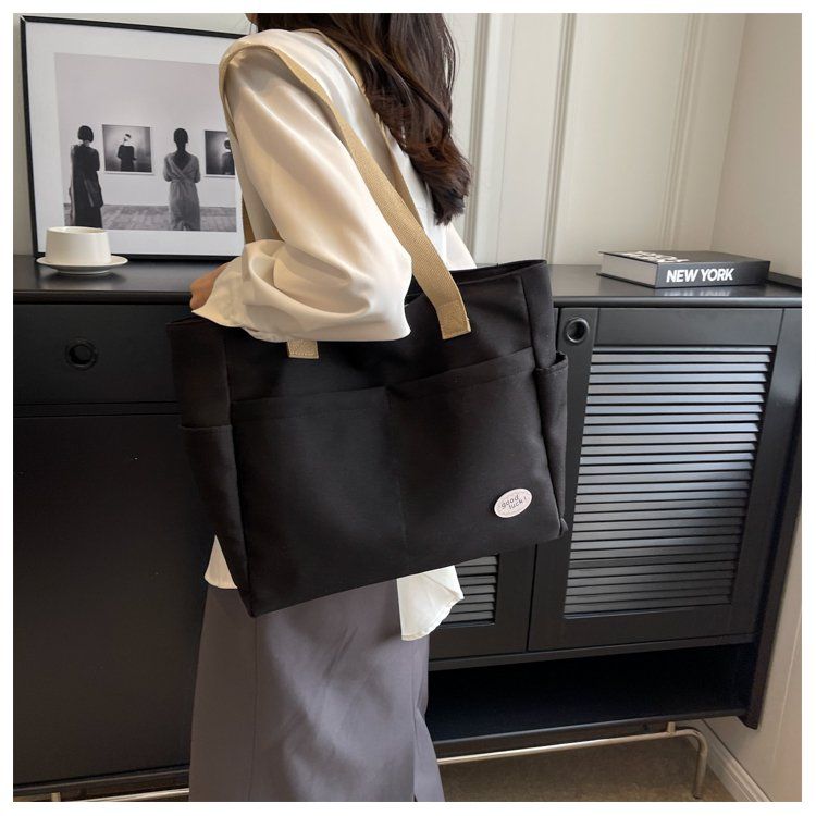 [Manila Delivery] Japanese Style Nylon Waterproof Bag Multi-pocket ...