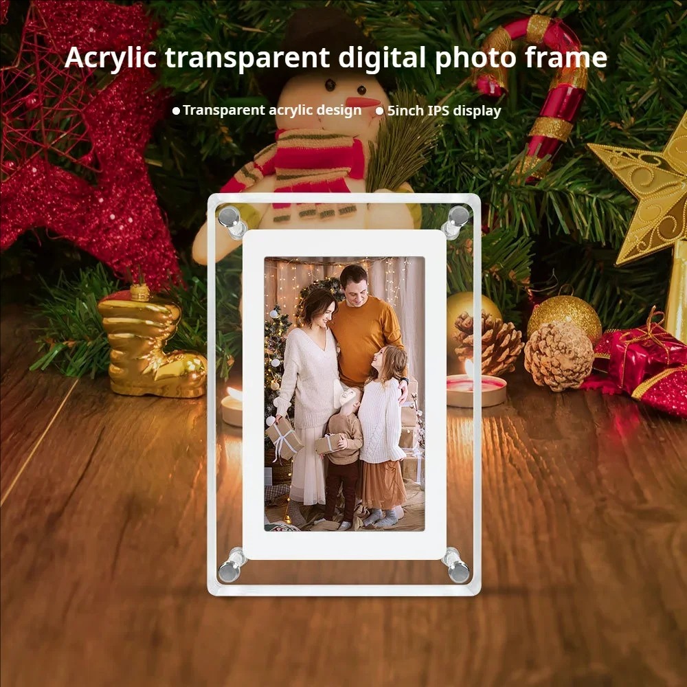 Love Memories Picture Frame 5 Inch Digital Photo Frame 1200mAh IPS ...