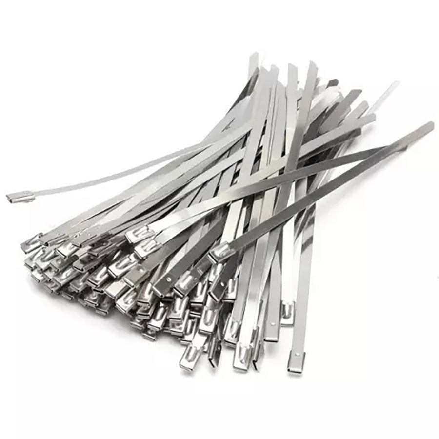 20pcs Heavy Duty Self-Locking Cable Ties Cable Ties 201 Stainless Steel Zipper Ties | Shopee ...